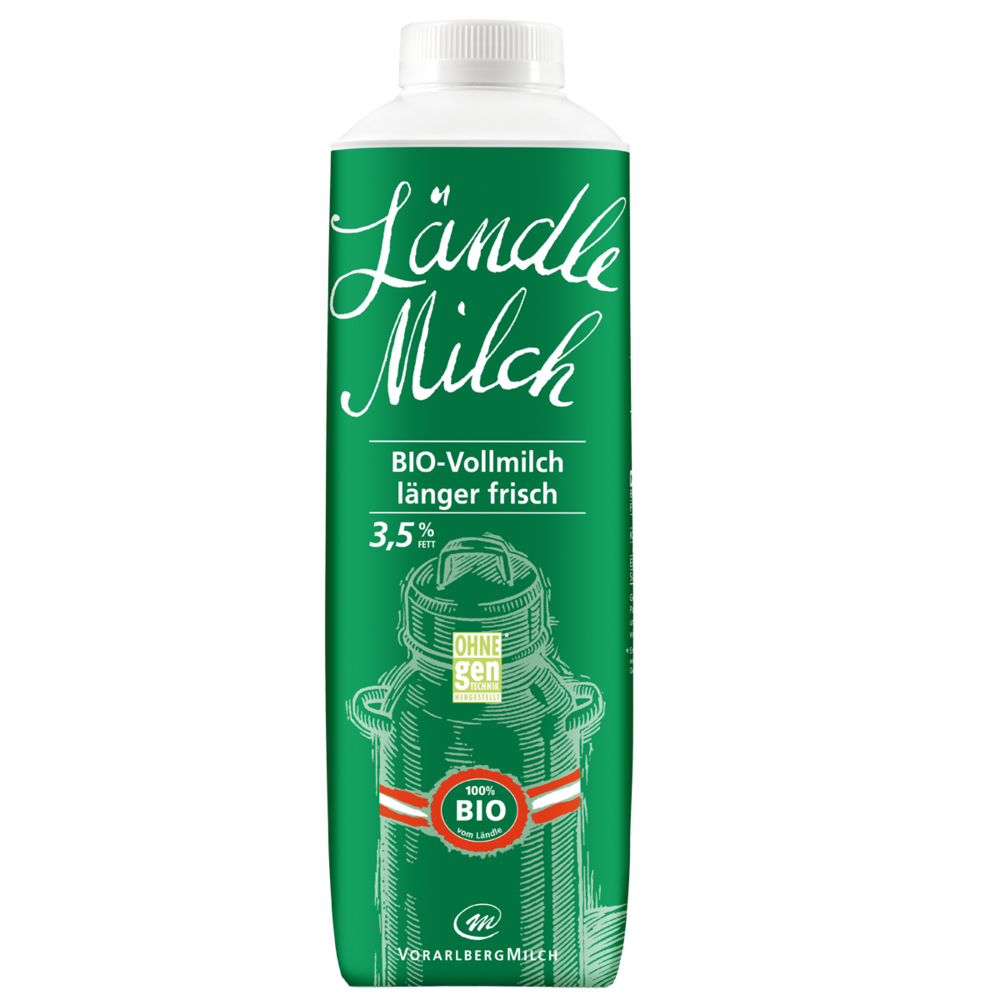 Ländle BIO Milch ESL 3,5 % - Vorarlberg Milch eGen
